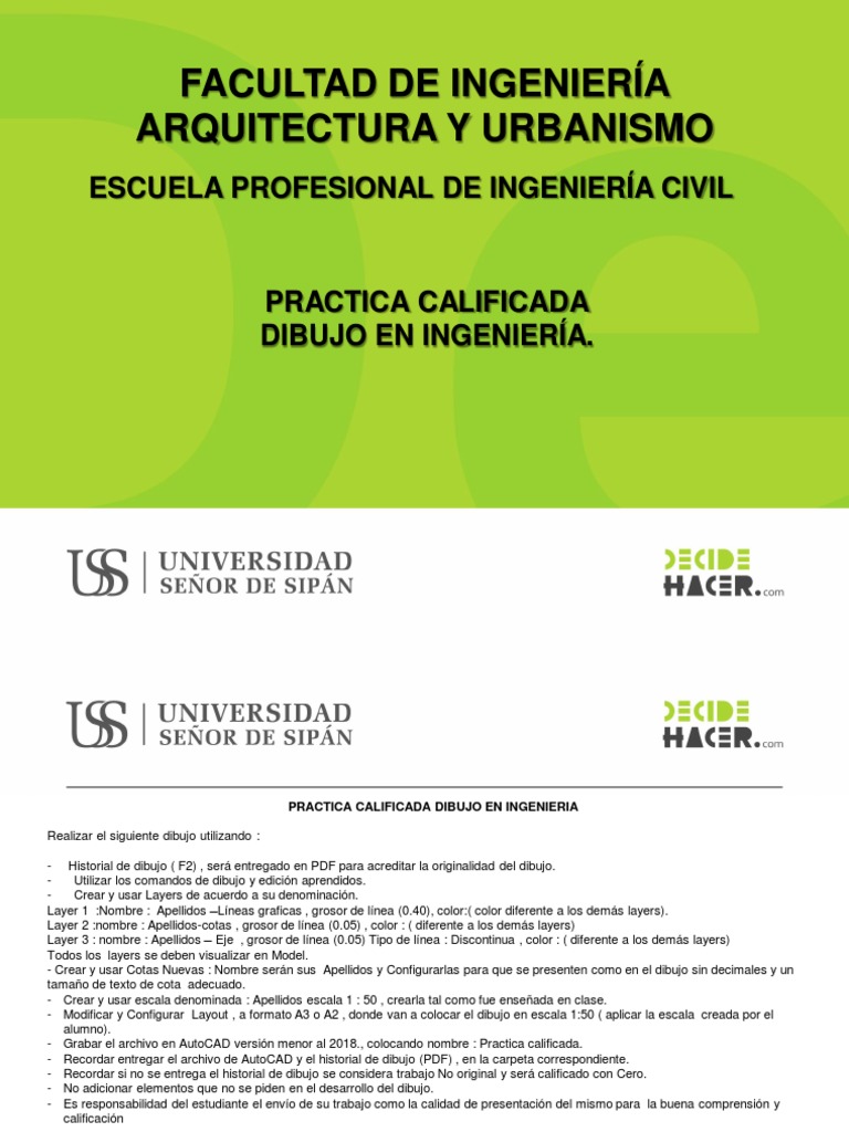 Pc2-Dibujo en Ingenieria | PDF