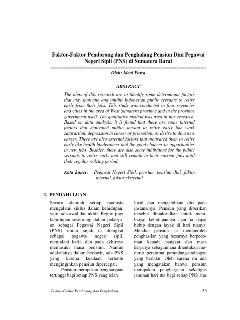 Faktor Faktor Pendorong Dan Penghalang P D5e414c7 | PDF Faktor Faktor Pendorong Dan Penghalang P D5e414c7 | PDF