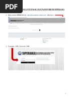 Panduan Login Ke Aplikasi SIGA (Mahasiswa) | PDF