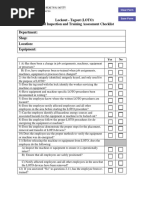 Lockout Tagout Inspection Form | PDF