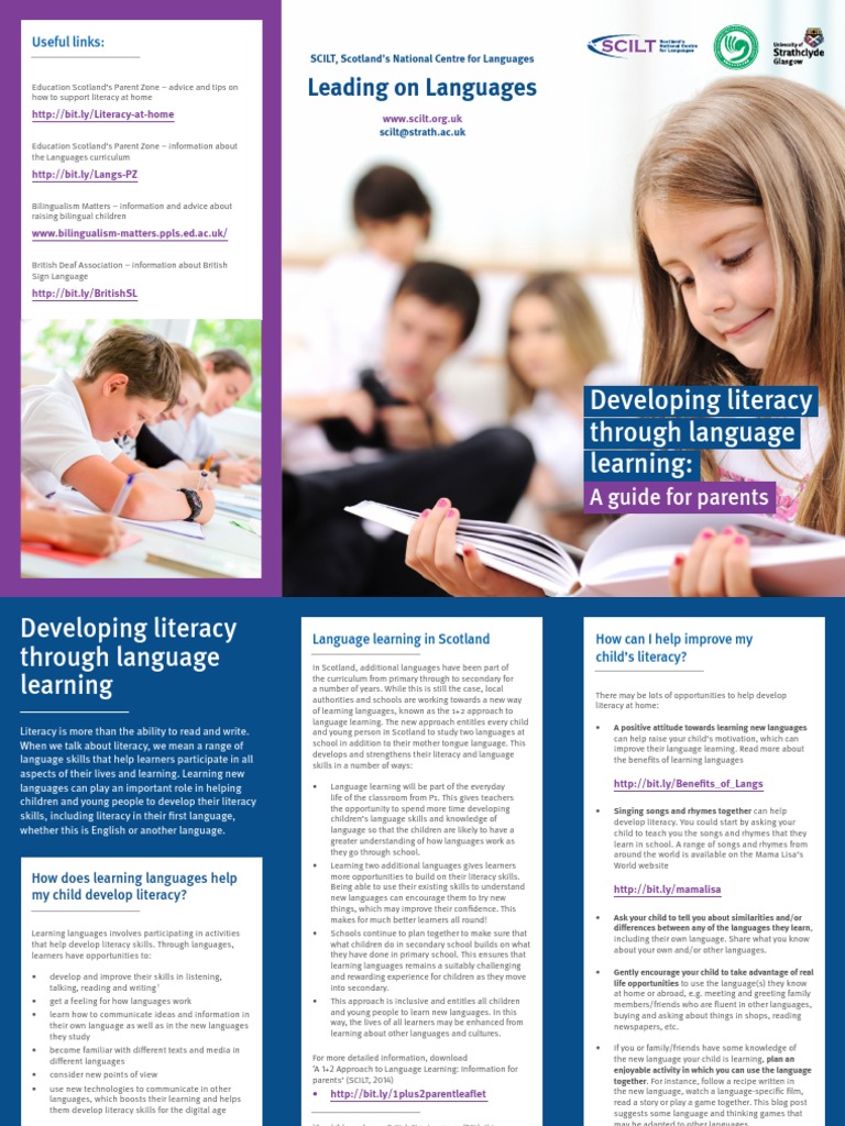 Leading On Languages: Developing Literacy Through Language Learning ...