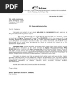 1 BP22 Demand Letter Notice of Dishonor - FORMAT | PDF