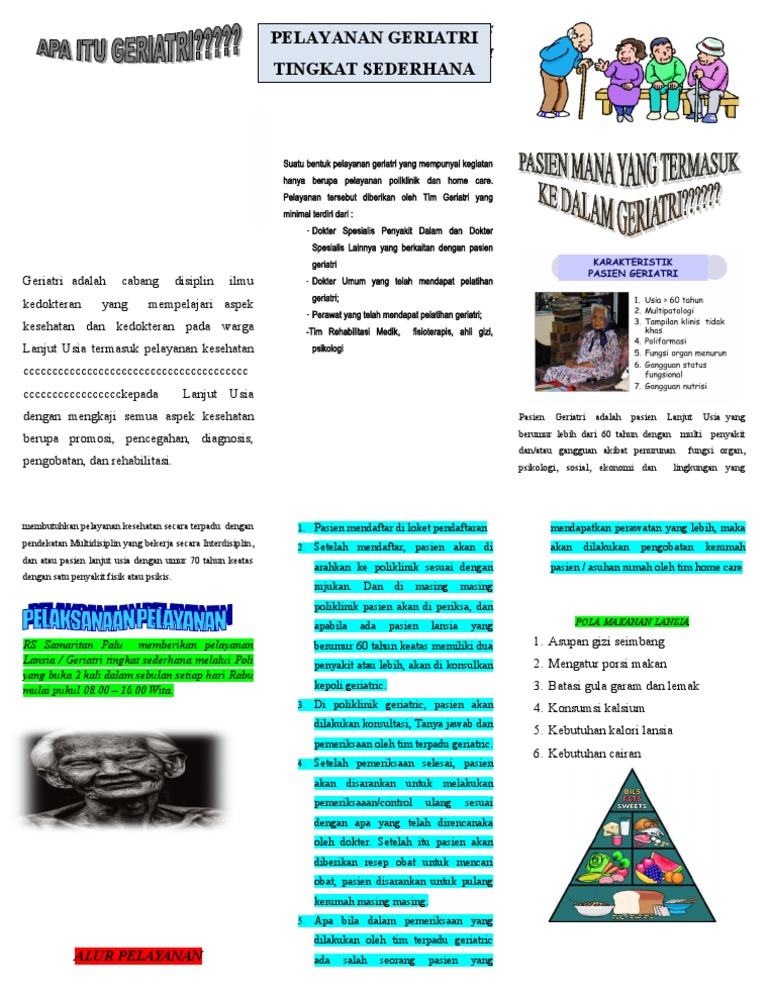 Leaflet Geriatri | PDF