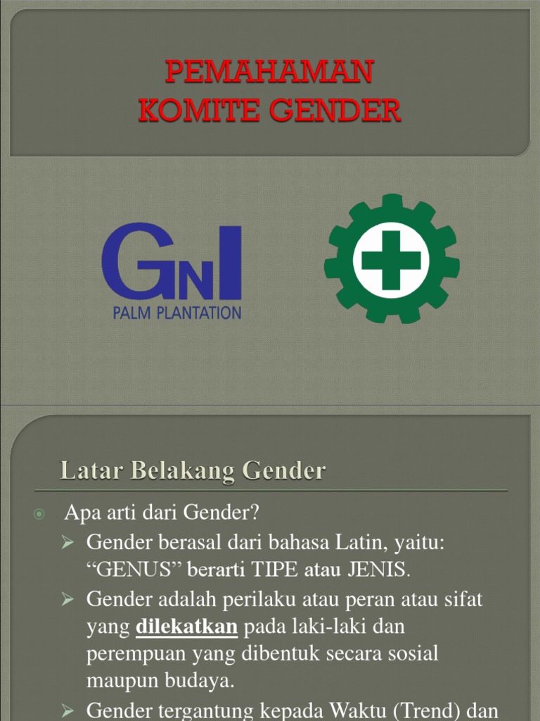 Komite Gender | PDF