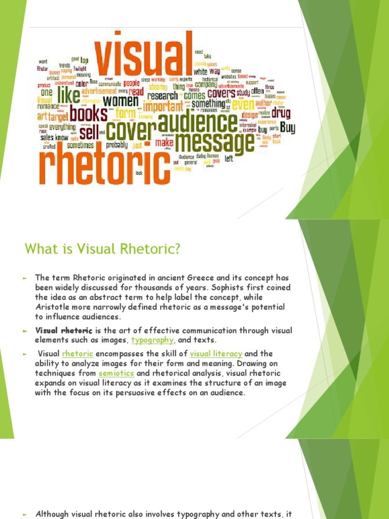 VISUAL RHETORIC EXPLAINED | PDF | Rhetoric | Psychological Concepts