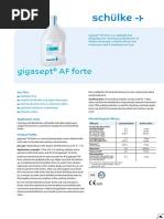 TriGene Data Sheets | PDF | Infection Control | Medical Device