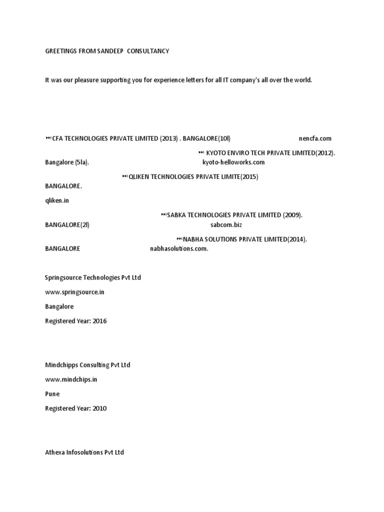 Document | PDF | Service Industries