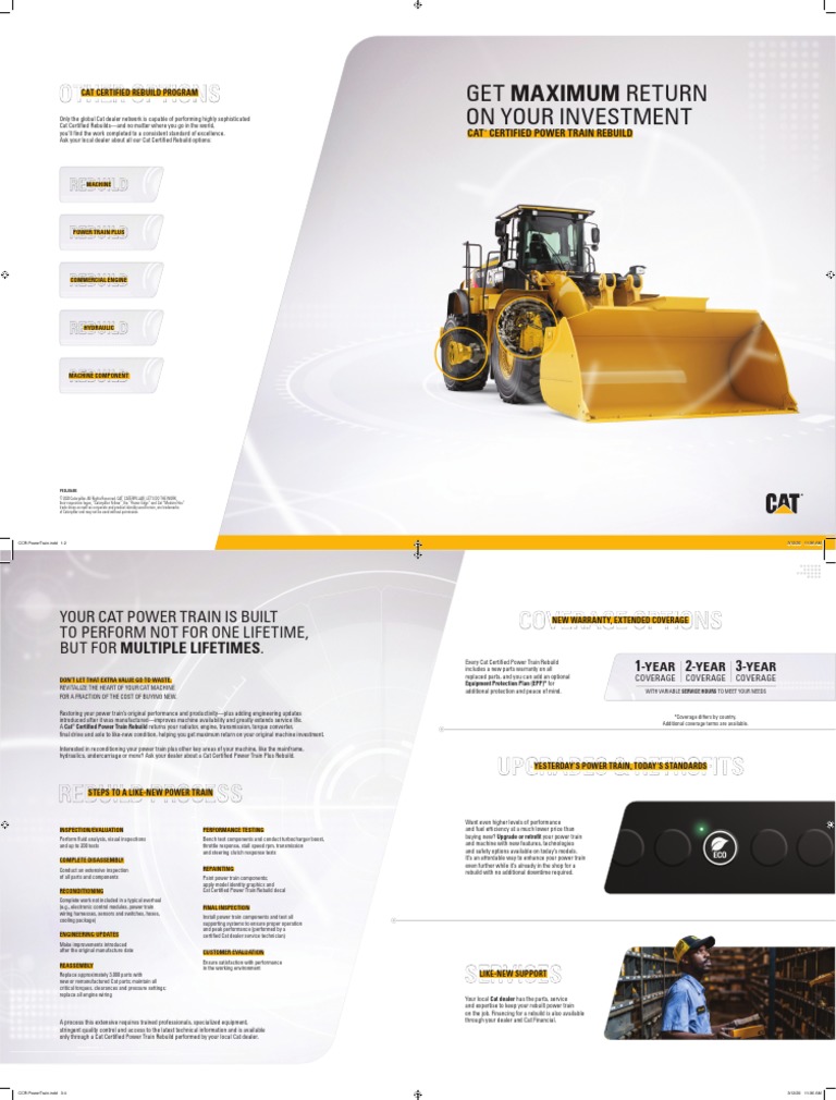 CCR PowerTrain PRINT | PDF | Turbocharger | Vehicle Technology