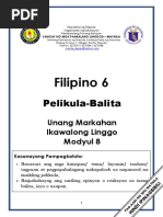 Performance Task Quarter 1 FILIPINO 6 | PDF