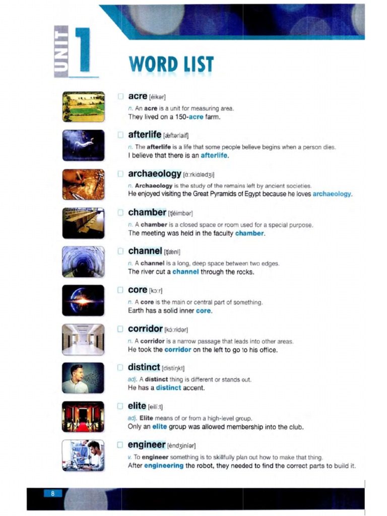 4000 Words 1st Lesson | PDF