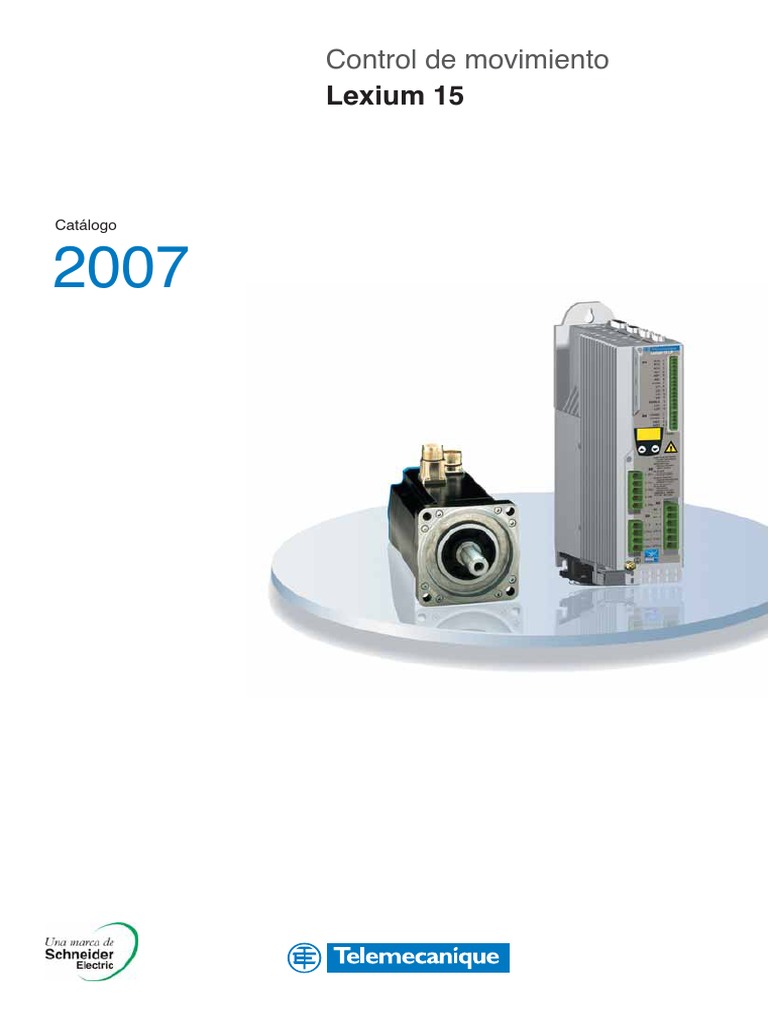 Catálogo Lexium 15 | PDF | Ingenieria Eléctrica | Bienes manufacturados