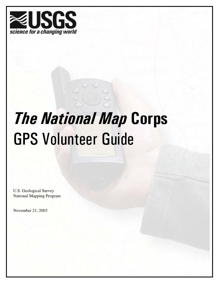 The National Map Corps: GPS Volunteer Guide | PDF | United States ...