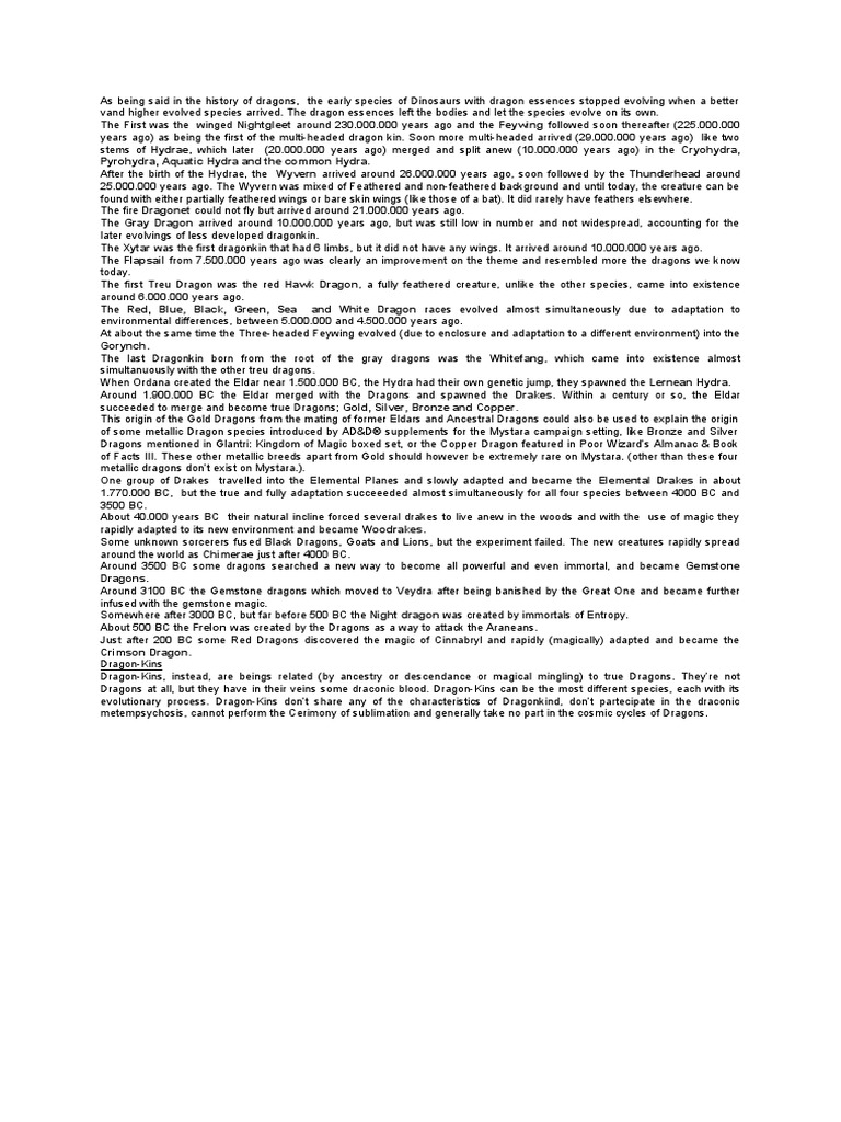 Pyrohydra, Aquatic Hydra and The Common Hydra | PDF | Dragon