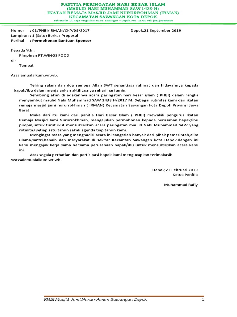 Proposal B.indo | PDF