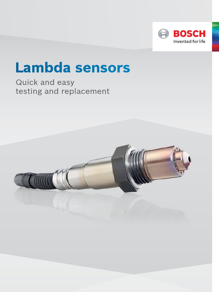 Lambda Sensors | PDF | Machines | Rotating Machines