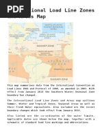 International Load Line Zones Map | PDF | Pacific Ocean | Geography