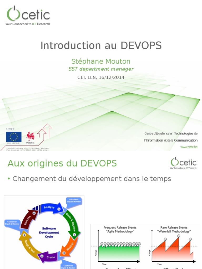 Feweb Devops 01 Cetic Def Devops | PDF | Informatique | Ingénierie des systèmes