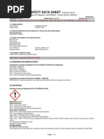 UN1266 Perfume Safety Data Sheet | PDF | Dangerous Goods | Firefighting