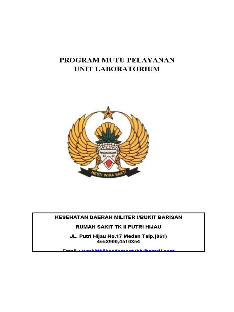 Program Mutu Pelayanan Unit Laboratorium | PDF