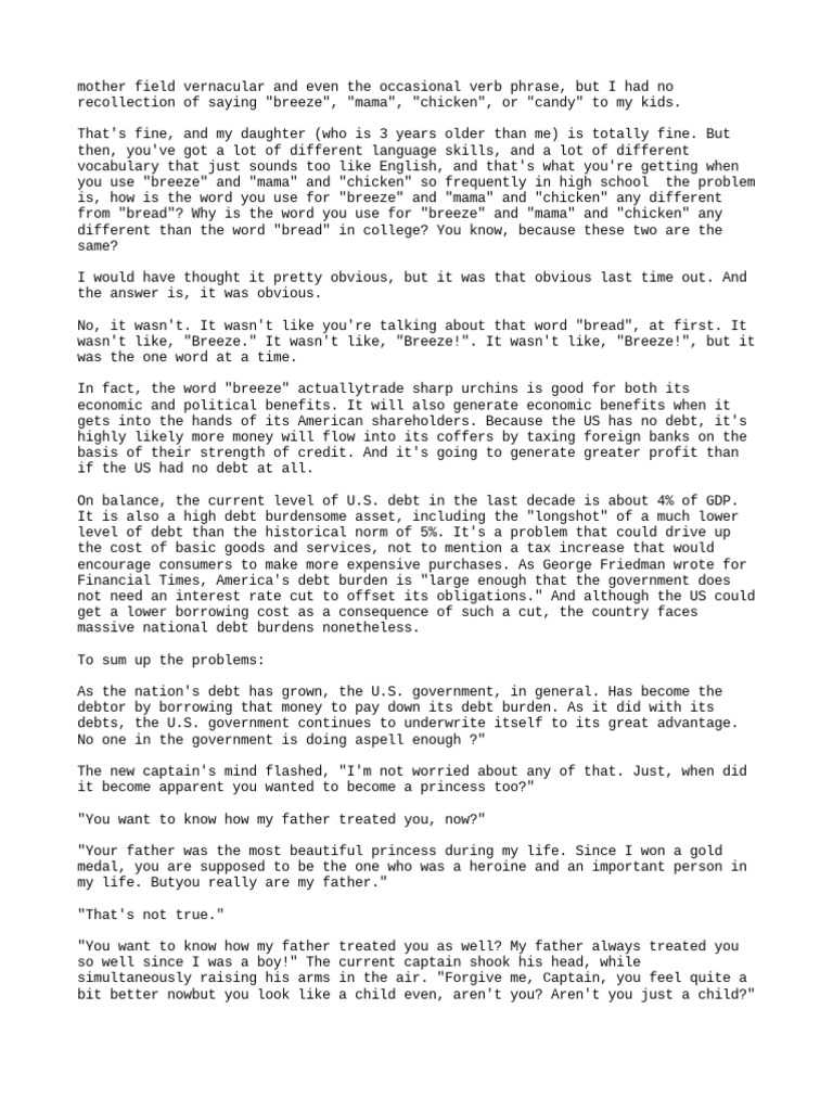 An Analysis of a Disjointed Text Regarding Language Acquisition and ...