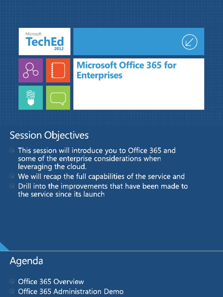 Office365 Overview | PDF | Microsoft Office | Share Point