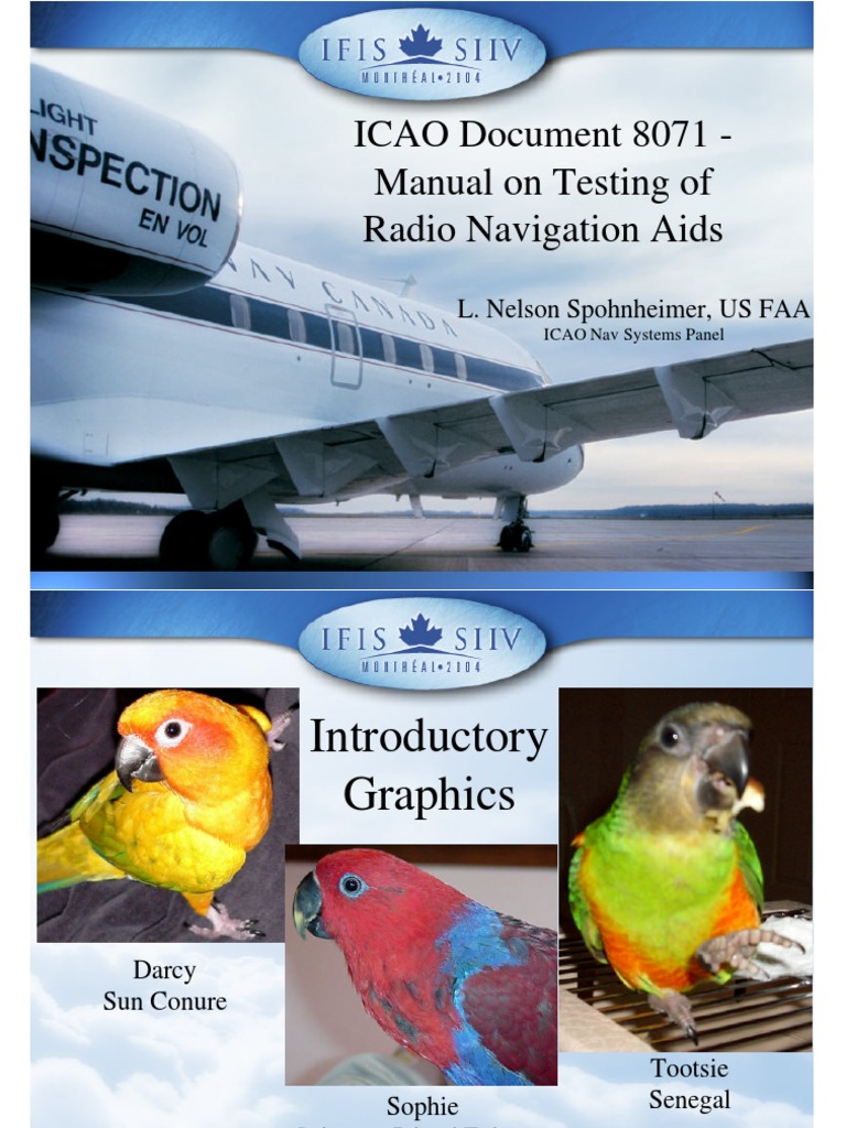 ICAO Document 8071 - Manual On Testing of Radio Navigation Aids | PDF ...