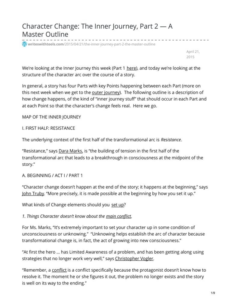 The Inner Journey Part 2 | PDF | Hero | Thought