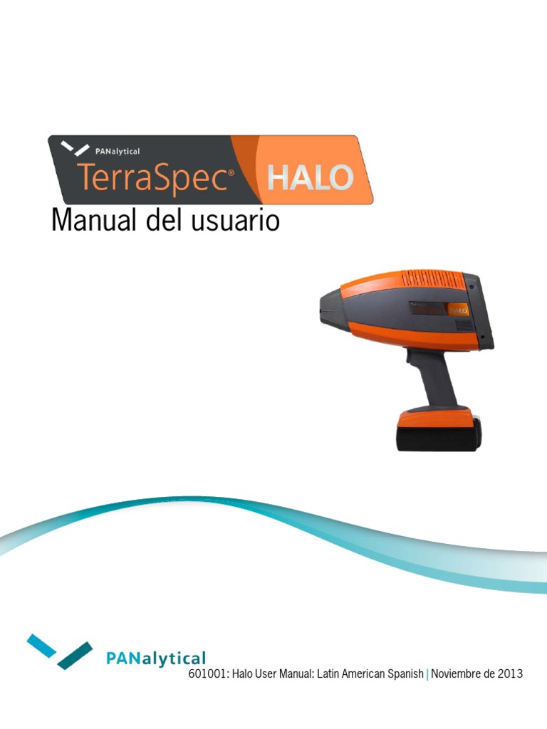 TerraSpec HALO User Manual | PDF | Memoria USB | USB
