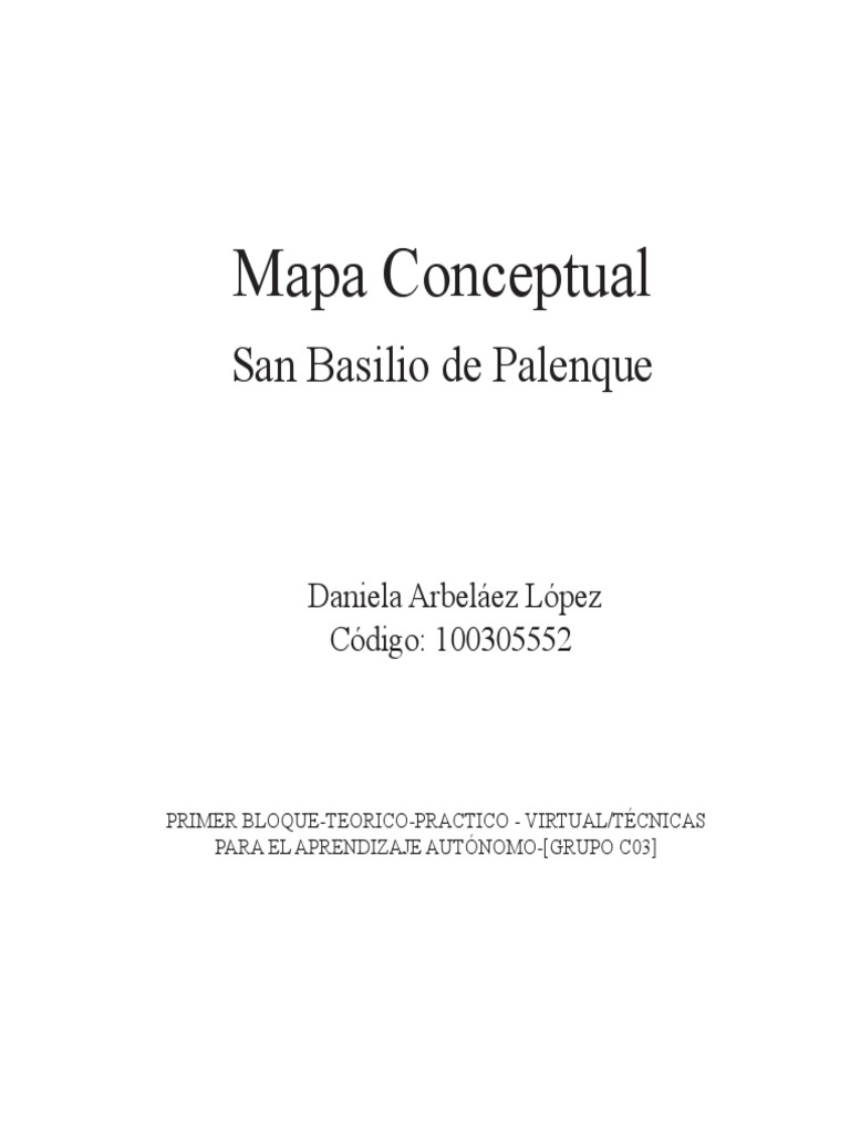 Mapa Conceptual San Basilio de Palenque | PDF | América del Sur | America latina