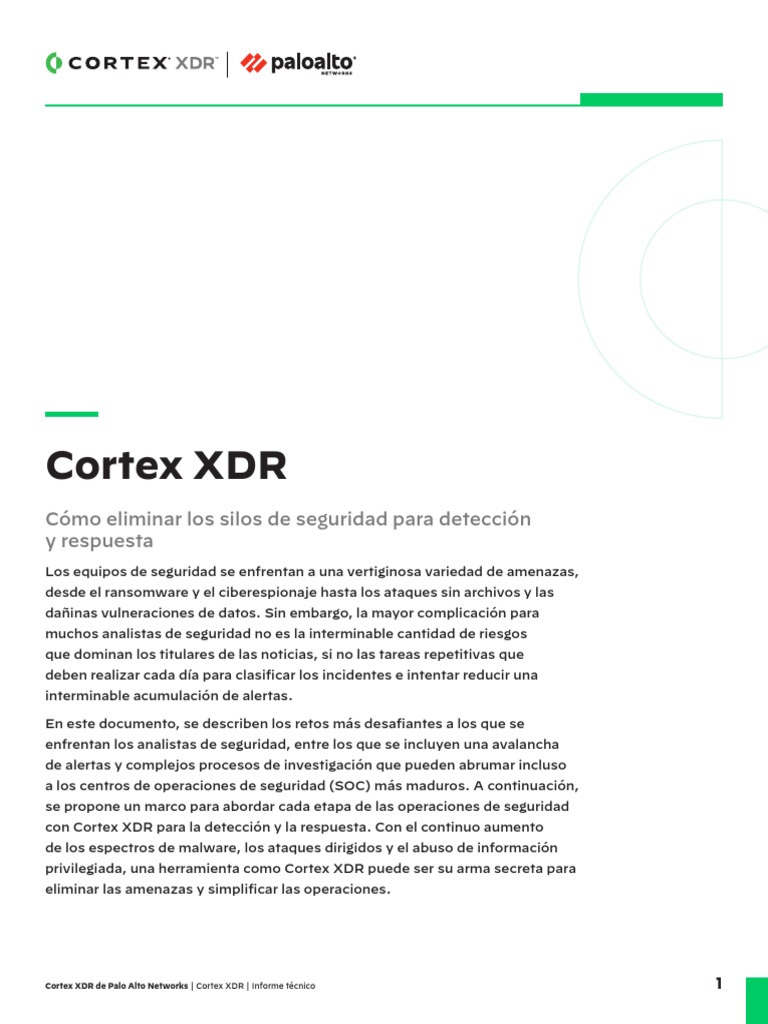 Cortex XDR Silos WP Esla | PDF | Computación en la nube | Malware