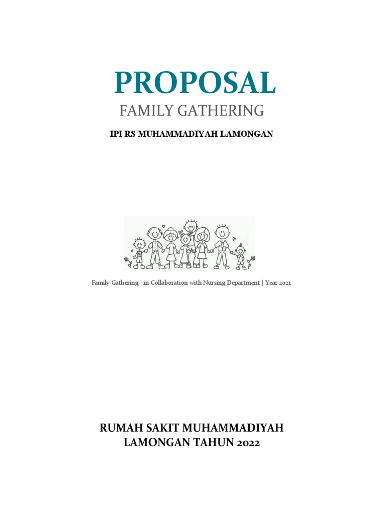 Proposal Family Gathering RS Muhammadiyah | PDF