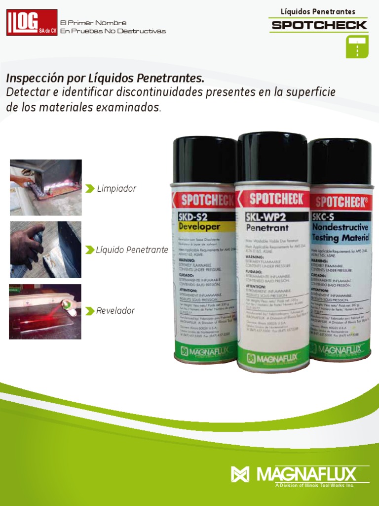 Líquidos Penetrantes | PDF | Agua | Corrosión