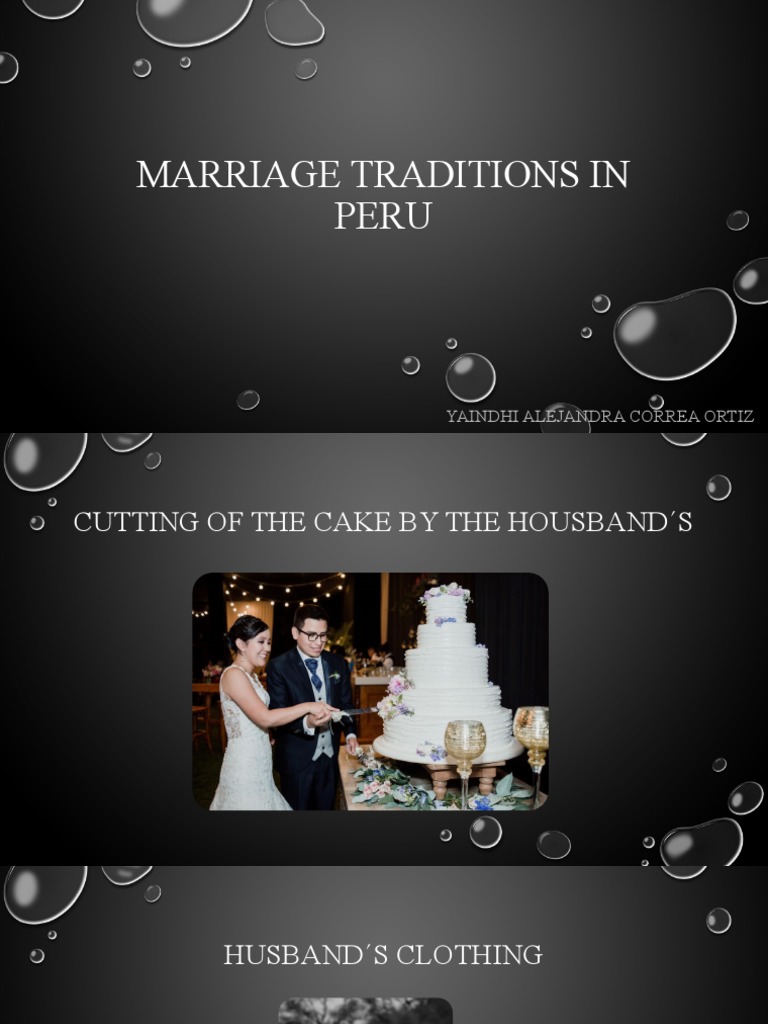 Marriage Traditions in Peru | PDF