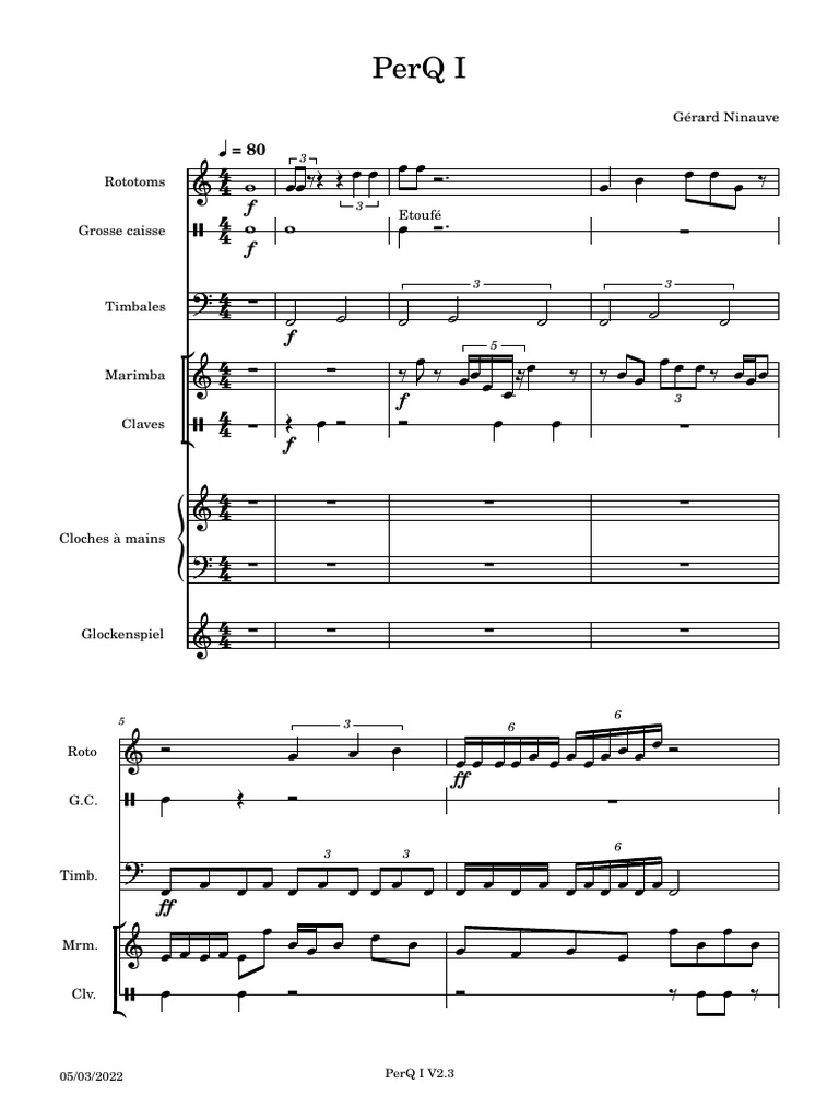 PerQ I V2.3 | PDF | Percussion Instruments | Musical Instruments