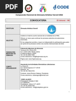 Copa Gilling 2025 en Cancún: Fechas y Detalles | PDF | Gimnasia | México