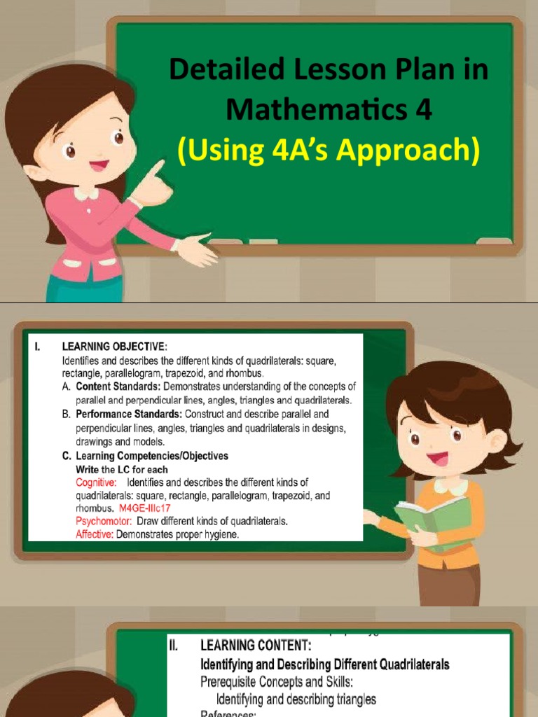 Detailed-Lesson-Plan-in Mathematics Using-4as-Approach | PDF