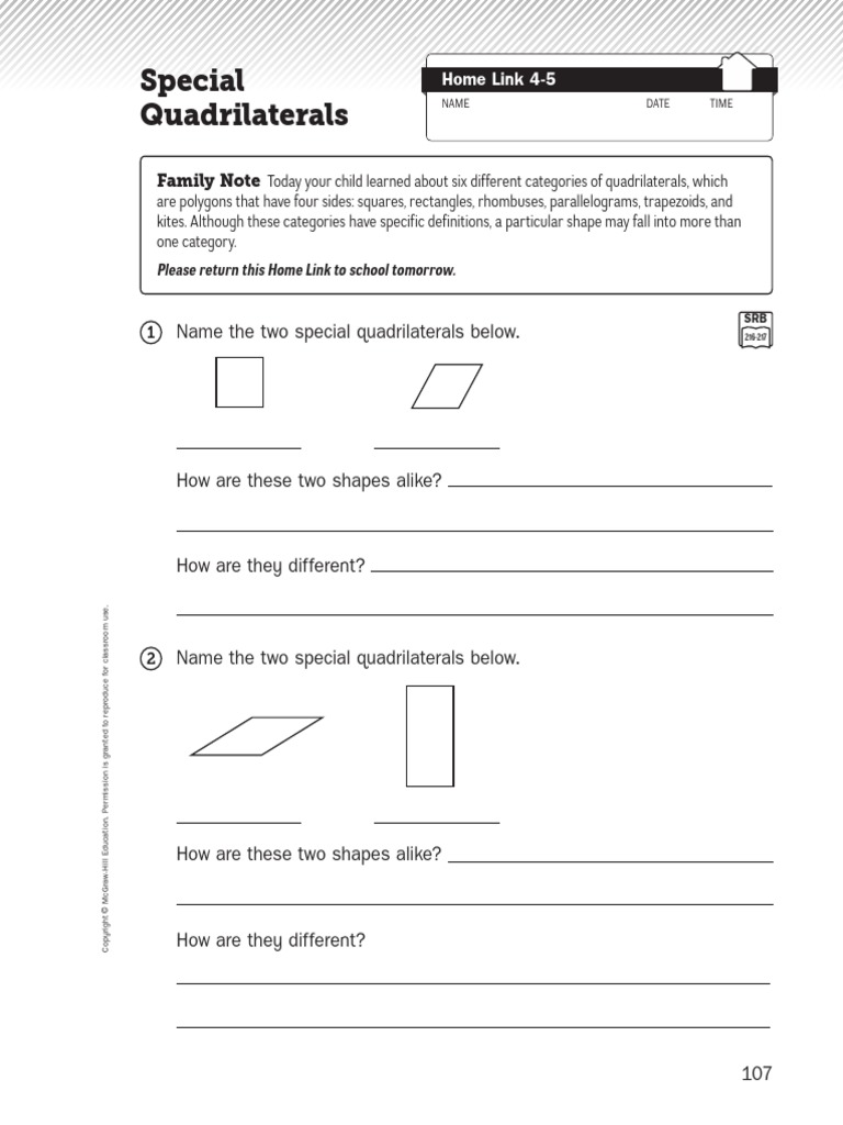 Home - Link - 4.5 Special Quadrilaterals | PDF | Euclidean Geometry ...