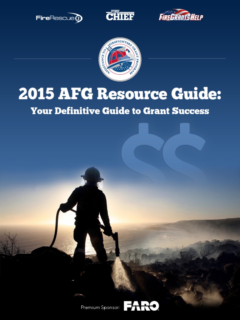 2015 AFG ResourceGuide Final Rev | PDF | Firefighter | Personal ...