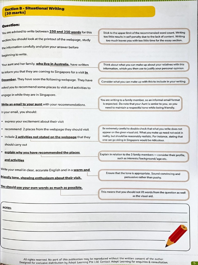Situational Writing Samples & Questions | PDF