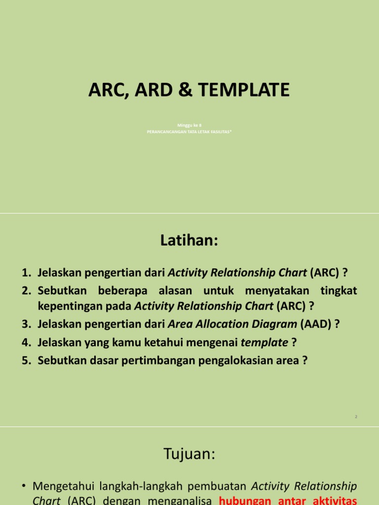 9 - Activity Relationship Chart (ARC) | PDF 9 - Activity Relationship Chart (ARC) | PDF