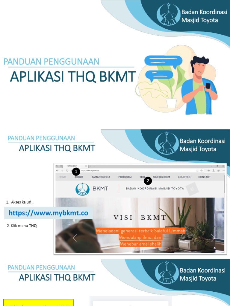 Panduan Aplikasi THQ BKMT | PDF