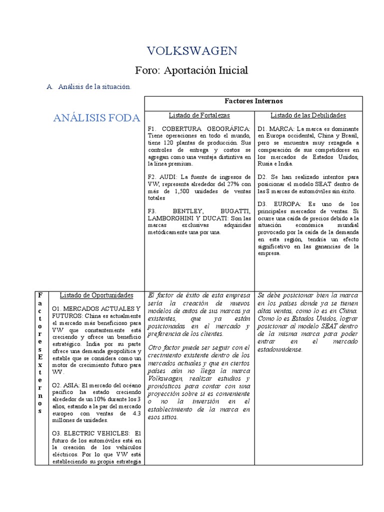 Modelo TMP VW | PDF | Volkswagen | Audi