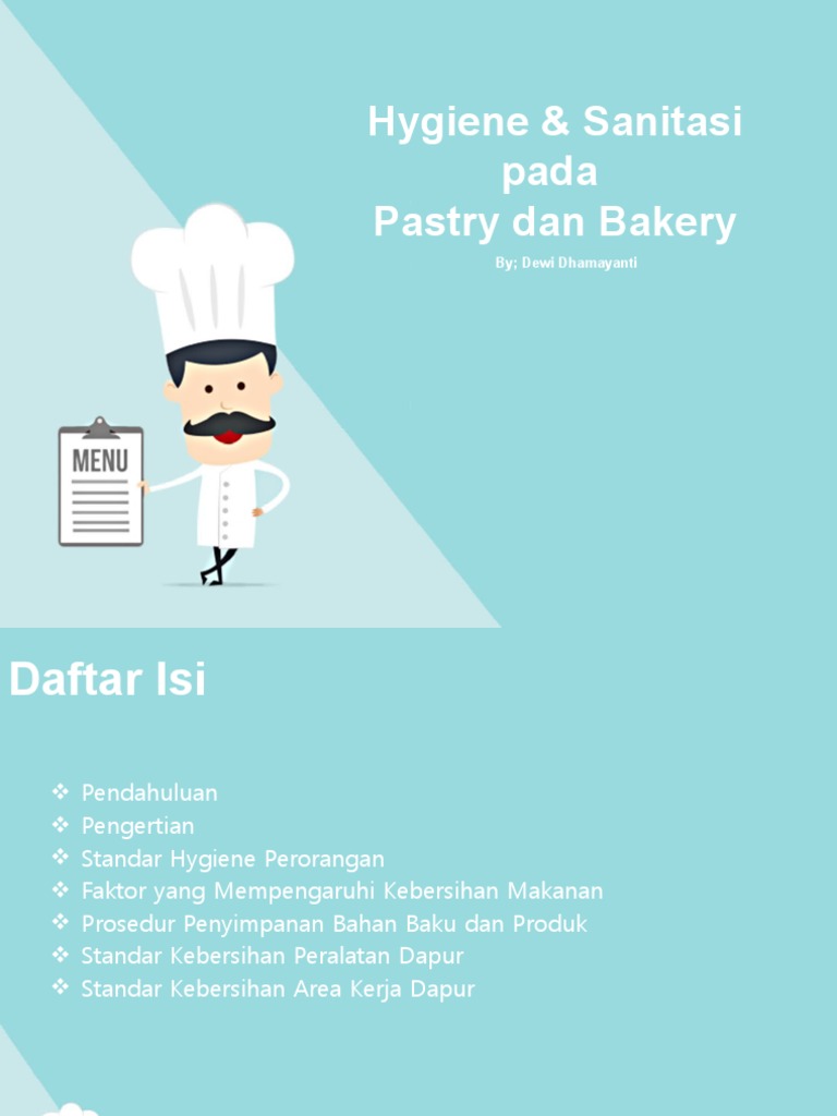 Hygiene & Sanitasi Pada Pastry Dan Bakery | PDF
