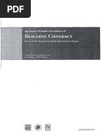 Agreement and Schedule of Conditions of Building Contract Without Quantities 2006 | PDF ...