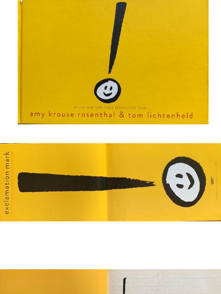 Exclamation Mark by Amy Krouse Rosenthal and Tom Lichtenheld | PDF