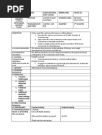 Detailed Lesson Plan in ZUMBA | PDF | Lesson Plan | Physical Education