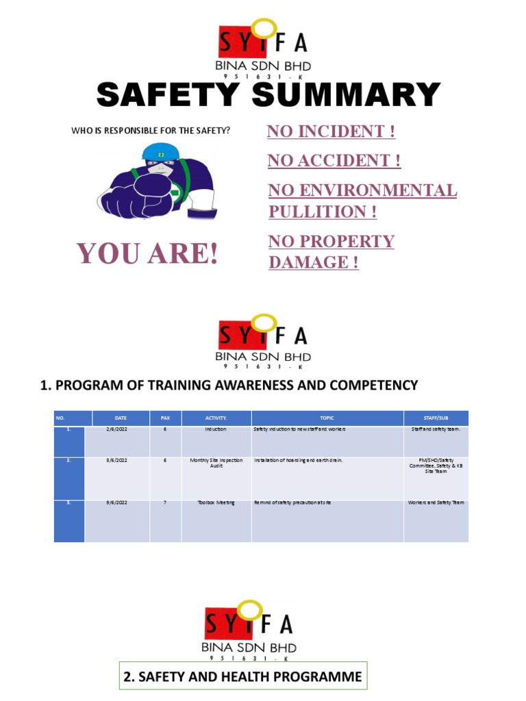 Safety Briefing | PDF | Workplace | Health Care