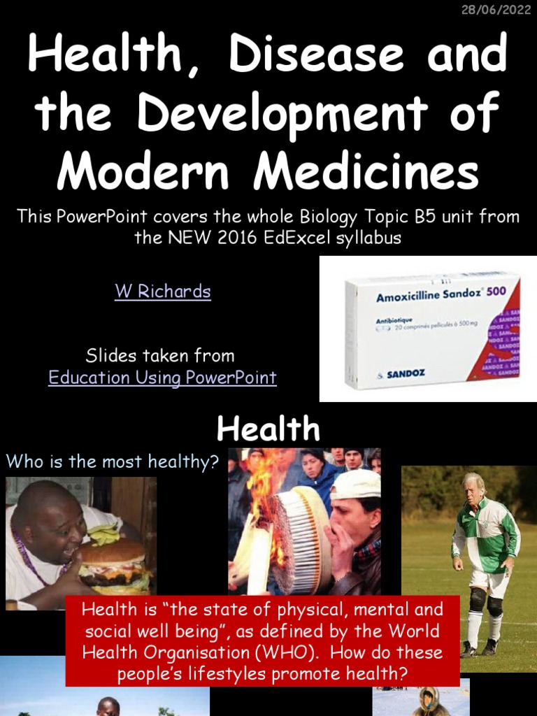 2016 EdExcel Biology Topic 5 Health Disease and Medicines | PDF | Virus ...