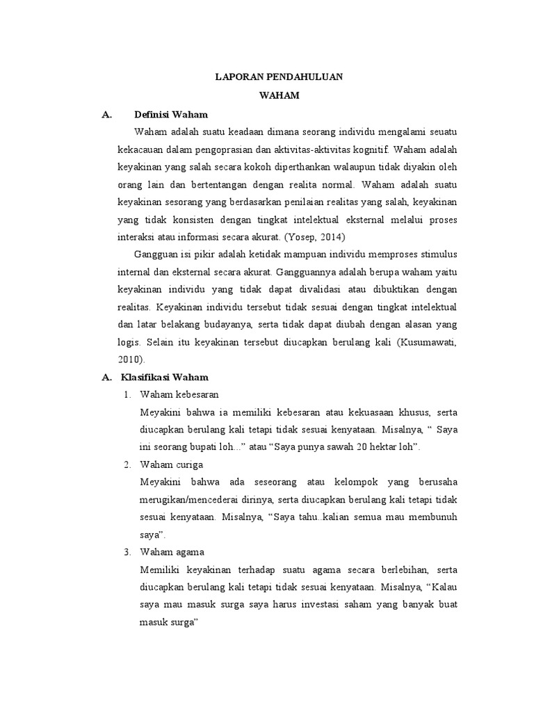 LP Jiwa Waham | PDF | Sains & Matematika