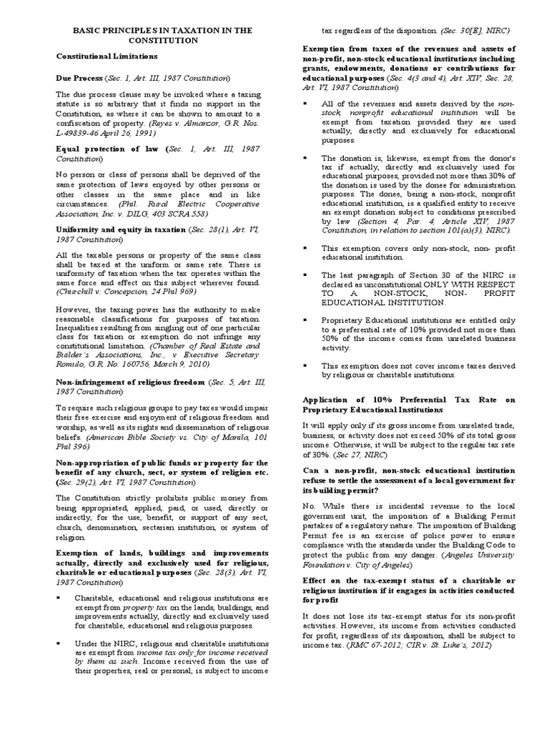 Stag Notes 2021 Capuno Topics | PDF | Capital Gains Tax | Taxes